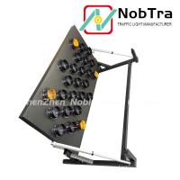 China Solar LED Traffic Arrow Board with 500m Visibility, 25 Lamps, Wireless Remote Control for Road Safety for sale