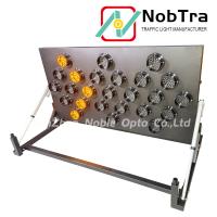 China LED Arrow Board 1500×760×80mm with 500m Visibility and Wireless Remote Control for Traffic Management for sale