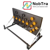 China NobTra NBAB-25VIP Wireless LED Arrow Board with 25 Lamps and 500m Visibility for Traffic Control for sale