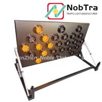 China NobTra NBAB-25VIP Wireless LED Arrow Board with 25 Lamps and 500m Visibility for Traffic Control for sale