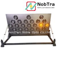 China Solar Powered LED Arrow Board with 25 Lamps, 12/24VDC, 500m Visibility for Traffic Management for sale