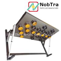 China Portable LED Arrow Board with Wireless Remote - 25 Lamps, 500m Visibility, 12/24VDC Operation for Traffic Management for sale