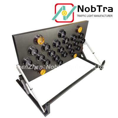 China Portable LED Arrow Board with Wireless Remote - 25 Lamps, 500m Visibility, 12/24VDC Operation for Traffic Management for sale