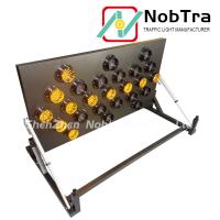 China Portable LED Arrow Board with 25 Lamps, 500m Visibility, 12/24VDC for Traffic Control for sale