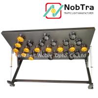 China LED Arrow Board 1500×760×80mm with 500m Visibility and Wireless Remote Control for Traffic Management for sale