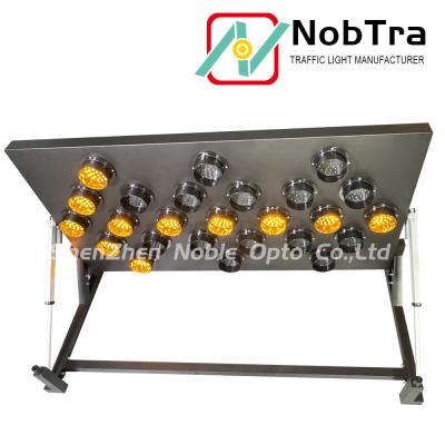 China LED Arrow Board 1500×760×80mm with 500m Visibility and Wireless Remote Control for Traffic Management for sale