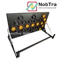 China Bright Adjustable LED Arrow Board with 25 Lamps, 500m Visibility, and Wireless Remote Control for Traffic Management for sale