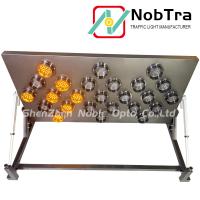 China Bright Adjustable LED Arrow Board with 25 Lamps, 500m Visibility, and Wireless Remote Control for Traffic Management for sale