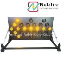 China LED Arrow Board with 25 Amber LEDs 500m Visibility Wireless Remote Control for Traffic Safety -40°C to 70°C Operation for sale