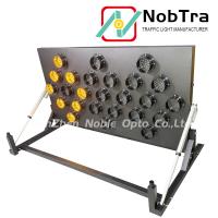 China 25 Amber LED Arrow Board with Solar/Battery Power - 500m Visibility, 12/24VDC Operation for Traffic Management for sale