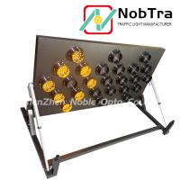 China Yellow LED Message Display Trailer Mount Arrow Sign With CE Certificate for sale