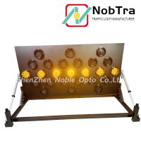 China Remote-Controlled LED Arrow Board 1254mm x 762mm with 13 Modes and 12/24VDC Operation for sale