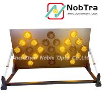 China Remote-Controlled LED Arrow Board 1254mm x 762mm with 13 Modes and 12/24VDC Operation for sale