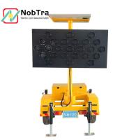 China NobTra LED Arrow Traffic Control Board with 13 Display Modes, 200M Visibility and Solar Power Option for Construction Zones for sale