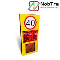 China Intergrated Housing Material Cold Rolled Sheet Speed Sign for Outdoor Traffic Management System for sale