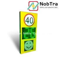 China Intergrated Housing Material Cold Rolled Sheet Speed Sign for Outdoor Traffic Management System for sale