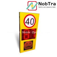 China LED Speed Radar with 2 Lanes Detection Above 300 Meters Visible Distance for sale