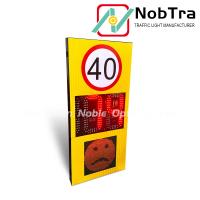 China LED Speed Radar with 2 Lanes Detection Above 300 Meters Visible Distance for sale