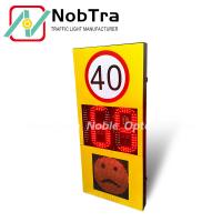 China Solar LED Radar Speed Sign with 10-250 km/h Detection Range and 1500×600×70mm Dimensions for sale