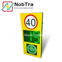 China Solar Powered Radar Speed Sign with LED Display, 0-250 KM/H Detection Range, IP54 Weatherproof with Data Logging for sale