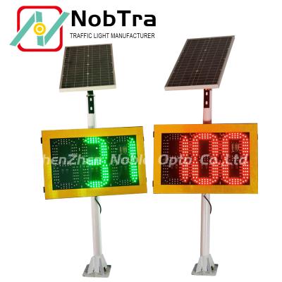 China Digital Speed Limit Traffic Sign with 24.125GHz Radar, 300m Visibility Range, IP54 Waterproof, App Control for sale