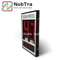 China NBTR188 L1-S Radar Speed Sign with 188-Digit Display and 500m Visibility - 60W Solar Powered IP54 Traffic Control for sale