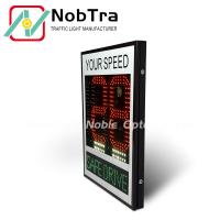 China CE Certified Outdoor Slow Down Speed Limit Sign with 500m Visibility and IP54 Weather Resistance for sale