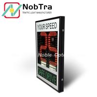 China CE Certified Outdoor Slow Down Speed Limit Sign with 500m Visibility and IP54 Weather Resistance for sale