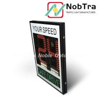 China CE Certified Outdoor Slow Down Speed Limit Sign with 500m Visibility and IP54 Weather Resistance for sale