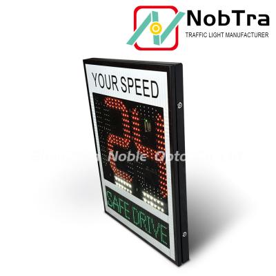 China CE Certified Outdoor Slow Down Speed Limit Sign with 500m Visibility and IP54 Weather Resistance for sale