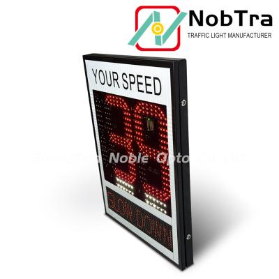 China CE Certified NBTR188&L1-S Radar Speed Sign with 188-Digit Display and 500m Visibility for Traffic Control for sale