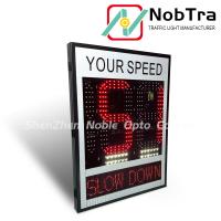 China NBTR188&L1-S Solar Radar Speed Sign with 12VDC Power and 500m Visibility for Traffic Control for sale