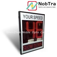 China NBTR188&L1-S Solar Radar Speed Sign with 12VDC Power and 500m Visibility for Traffic Control for sale