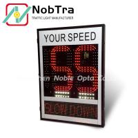 China OEM Radar Traffic Speed Sign with Red & Amber LED Display - 300m Visibility, 24.150GHz Radar, -30°C to 60°C Operation for sale