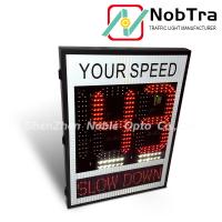 China NBTR188&L1-S Solar Radar Speed Sign with 12VDC Power and 500m Visibility for Traffic Control for sale