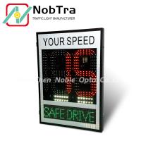 China OVER SPEED Radar Traffic Speed Sign With Warning LED Limit Sign For Junction for sale