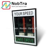 China NBTR188&L1-S Radar Speed Limit Sign with 188-Digit LED Display, IP54 Weather Resistance and 12VDC Operation for sale