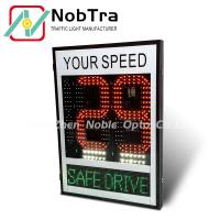China NBTR188&L1-S Radar Speed Limit Sign with 188-Digit LED Display, IP54 Weather Resistance and 12VDC Operation for sale