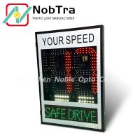 China NBTR188&L1-S Radar Speed Limit Sign with 188-Digit Display, 60W Solar Panel, and 12VDC Operation for sale