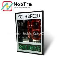 China Slow Down Speed Limit Sign with 12VDC Solar Power, 188-Digit LED Display and 500m Visibility for Traffic Control for sale