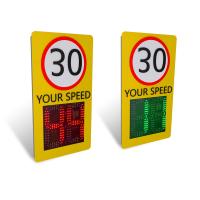 China NBTR88-S30-S Digital Radar Speed Sign with 200m Detection Range and 2.5-4m Installation Height for Traffic Safety for sale