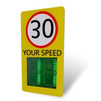 China NBTR88-S30-S Digital Radar Speed Sign with 200m Detection Range and 2.5-4m Installation Height for Traffic Safety for sale
