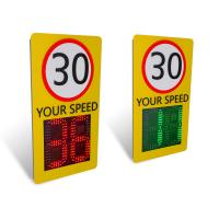 China Solar LED Radar Speed Sign with 150M Detection Range and Phone APP Control for Traffic Management for sale