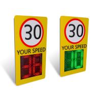 China Solar LED Radar Speed Sign with 150M Detection Range and Phone APP Control for Traffic Management for sale