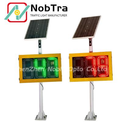 China Solar Powered Radar Speed Sign with 36W Power, 250 KM/H Detection Range and LED Display for Traffic Safety for sale