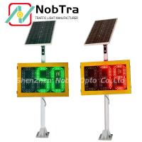 China IP54 Solar Powered Radar Speed Display Sign with 0-250 KM/H Detection Range and 585 LED Display for sale