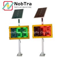 China IP54 Solar Powered Radar Speed Display Sign with 0-250 KM/H Detection Range and 585 LED Display for sale