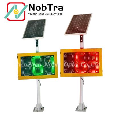 China Solar Powered Radar Speed Sign with 585 LEDs, 0-250 km/h Detection Range, -40°C to 60°C Operating Temperature for sale