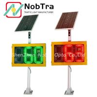 China Solar Powered Radar Speed Sign with 0-250 KM/H Detection Range and 36W LED Display for Traffic Management for sale