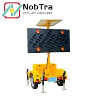 China NobTra LED Arrow Traffic Control Board with 13 Display Modes, 200M Visibility and Solar Power Option for Construction Zones for sale